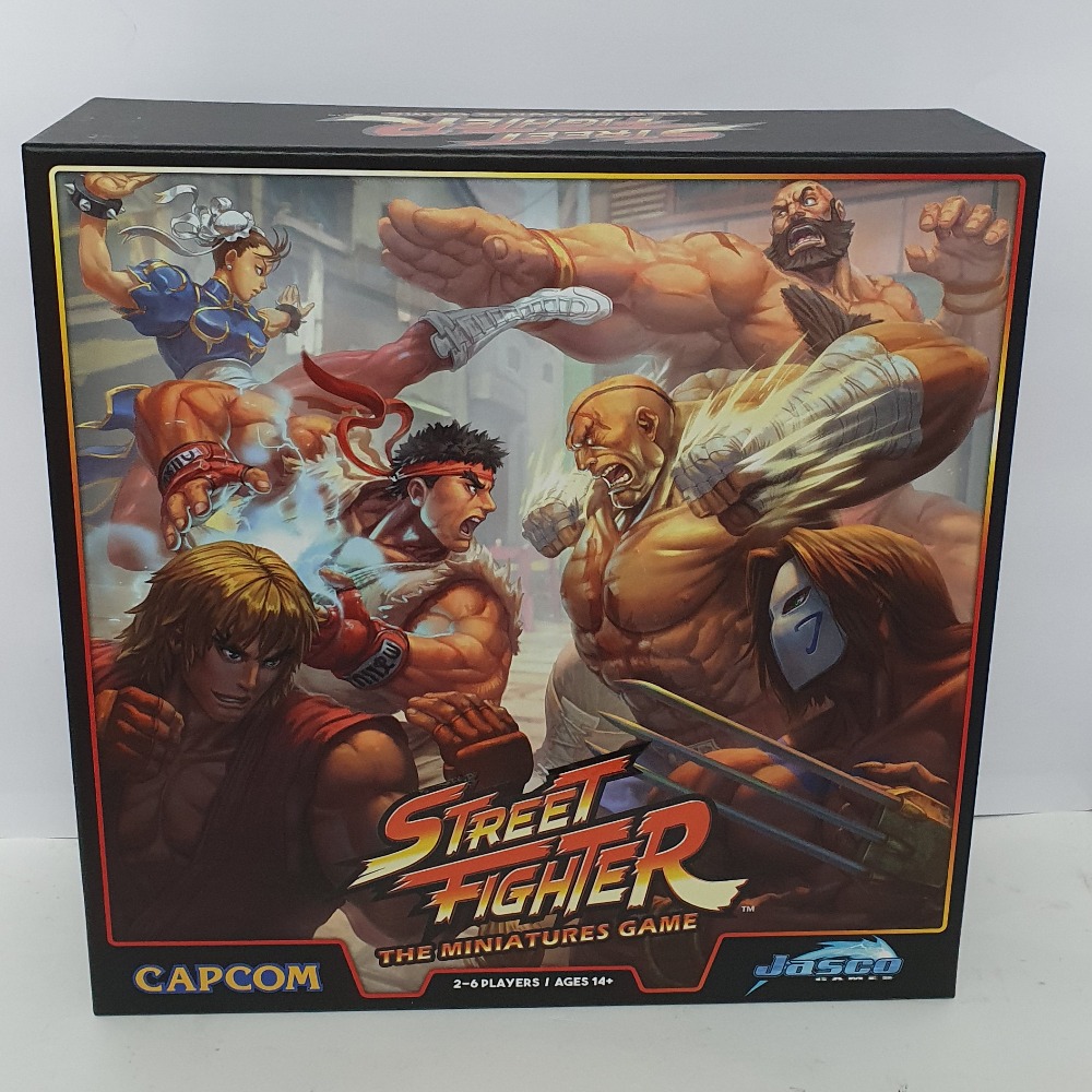 Pre-owned Jasco Games Capcom Street Fighter The Miniatures Game - Own4Less